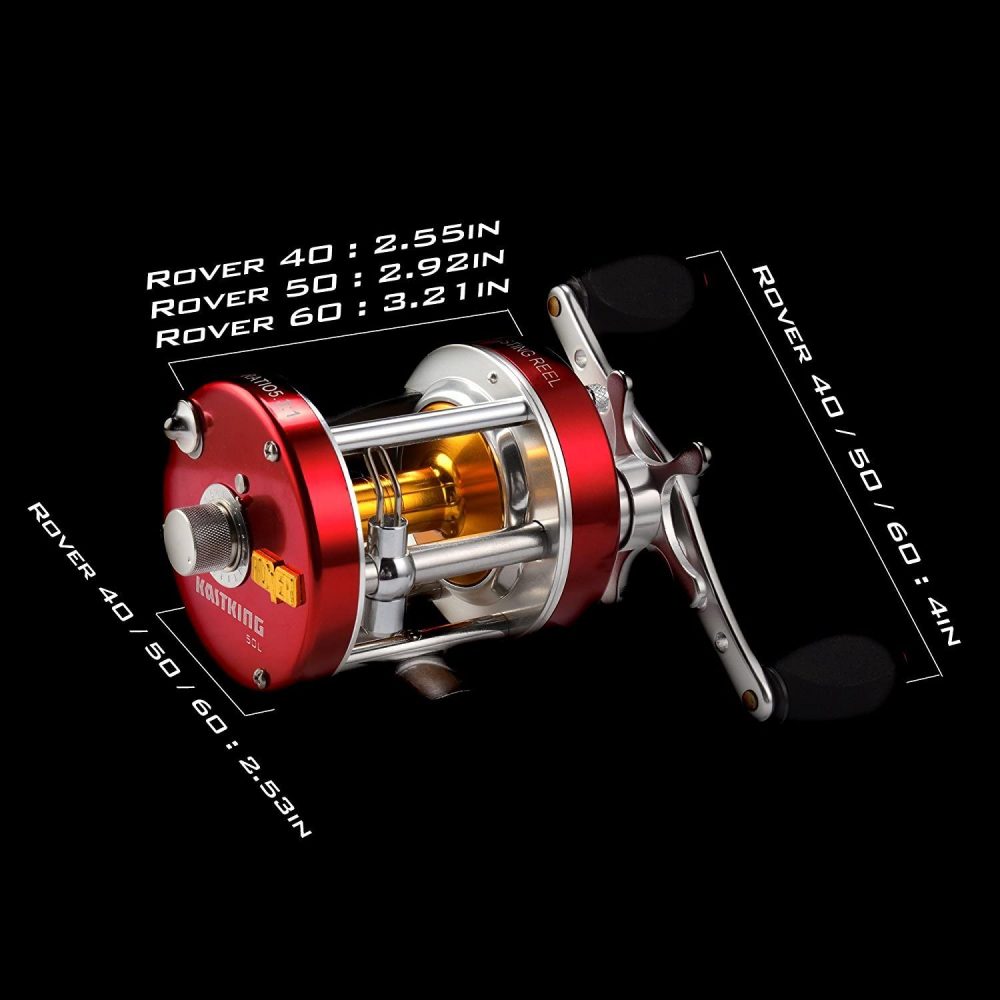 KastKing Rover Round Baitcasting Reel, No.1 Highest Rated